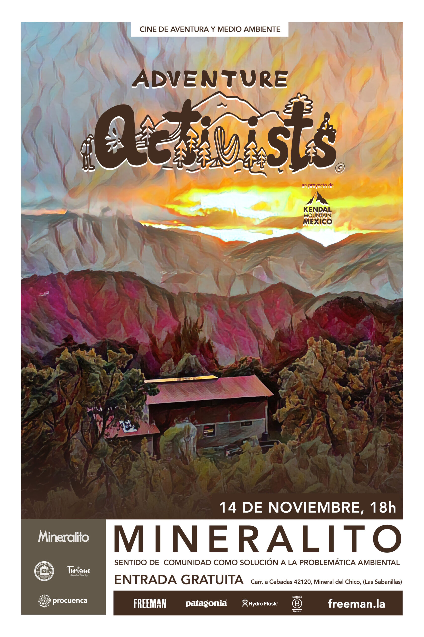 Adventure Activist en Mineral del Chico: Cine de Montaña y Comunidad – 14 de noviembre - Freeman ...